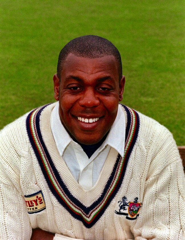 David ‘Syd’ Lawrence, England’s first British-born Black cricketer, has ...